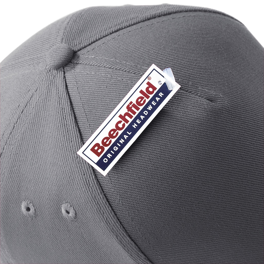 Beechfield Ultimate 5 Panel Cap BC015 Graphite Grey | Workline